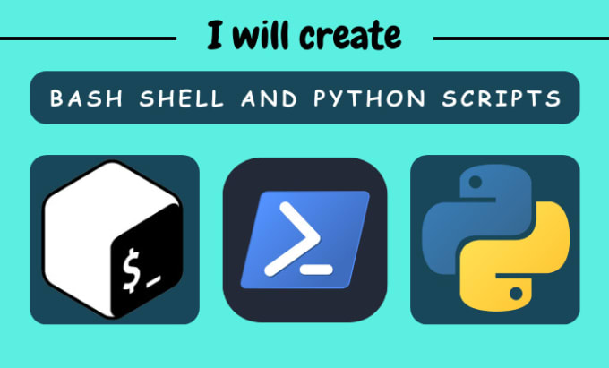 Create bash, shell and python automation scripts by Tech_sail | Fiverr Create bash, shell and python automation scripts by Tech_sail | Fiverr