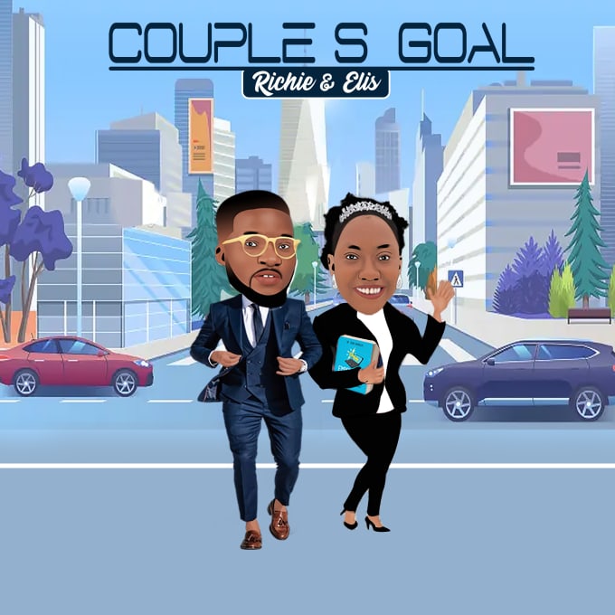 Draw realistic cartoon caricature portaits, group, business or family ...