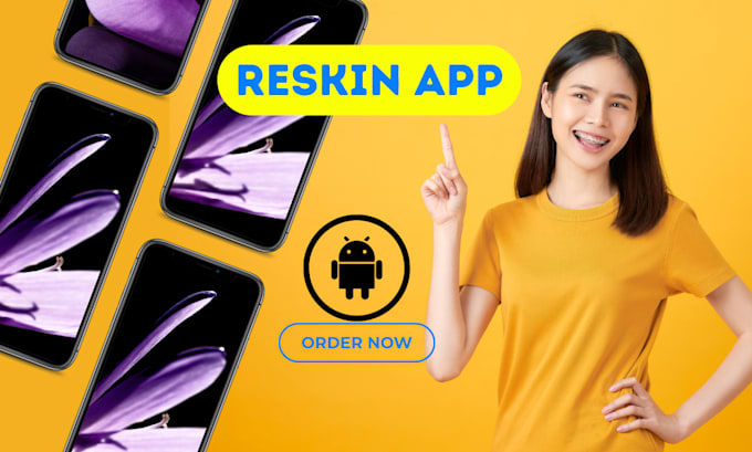 Reskin or redesign your android app with fresh look by Apk_app | Fiverr