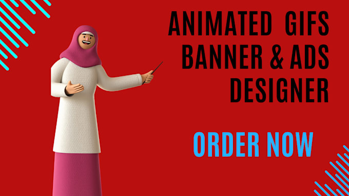 Design animated gifs ads by Fs_designer1 | Fiverr
