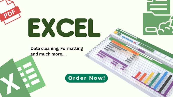 Do excel data cleaning, formatting, merging and organizing by ...