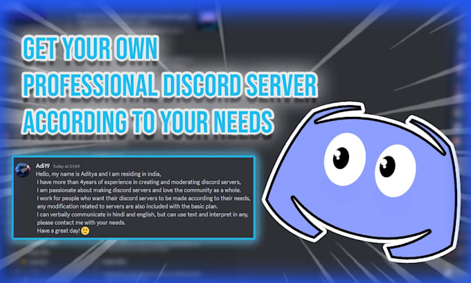 Setup a professional discord server according to your needs by Adi19m ...