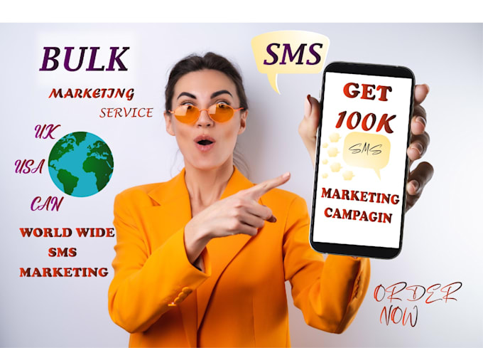 Send active phone number bulk sms, sms marketing, text message by Sameera_kabir | Fiverr