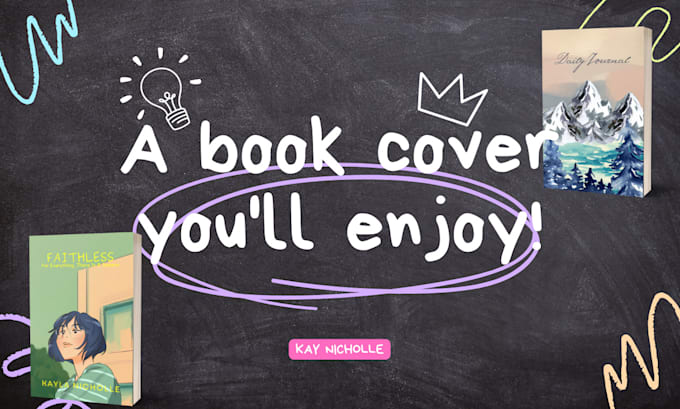 Create a book cover by Kay0nicholle | Fiverr