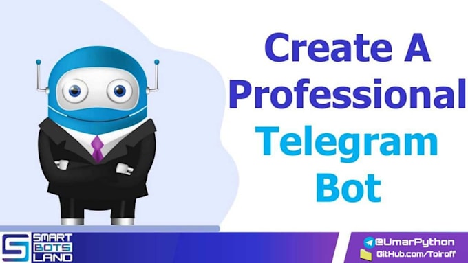 Develop your telegram bot by Umar_up | Fiverr