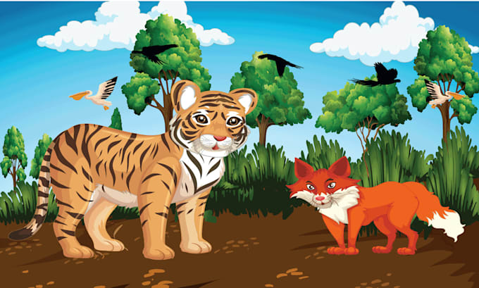 Draw awesome ebook illustrations by Oss_expert | Fiverr