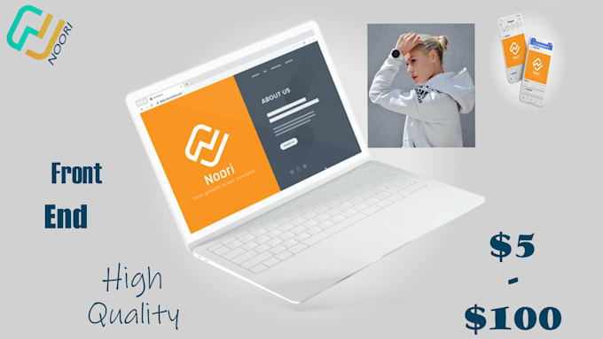 Do responsive websites with html javascript and css by Maiwandnoori ...