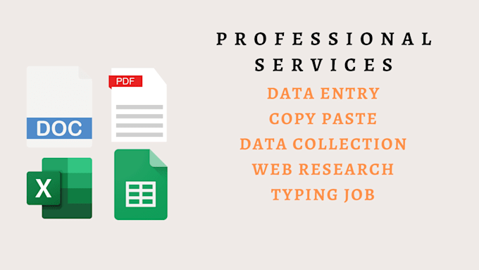 Excellent in typing and encoding a data by Mark_rosel | Fiverr