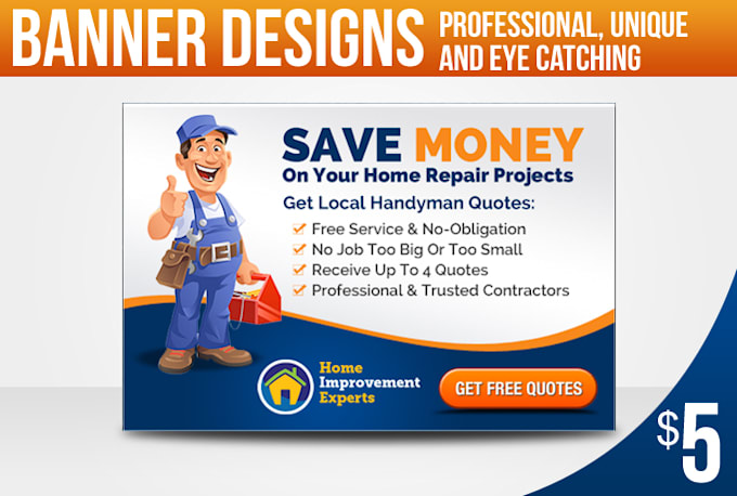 Professional eye catching banner and header design by Designerbizz | Fiverr