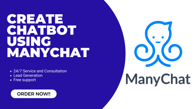 Create chatbot using manychat,chatfuel,landbot by Aiza_naveed | Fiverr Create chatbot using manychat,chatfuel,landbot by Aiza_naveed | Fiverr