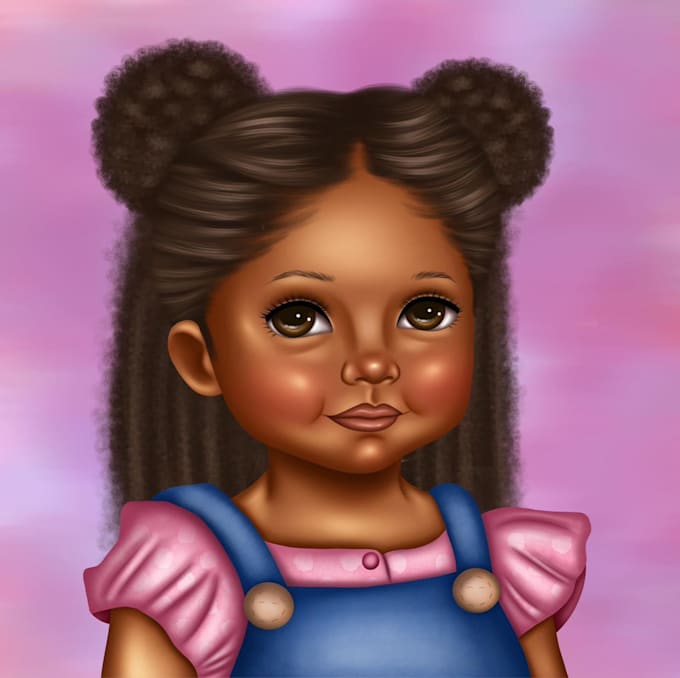 Make cute children illustrations or children story book illustrations ...