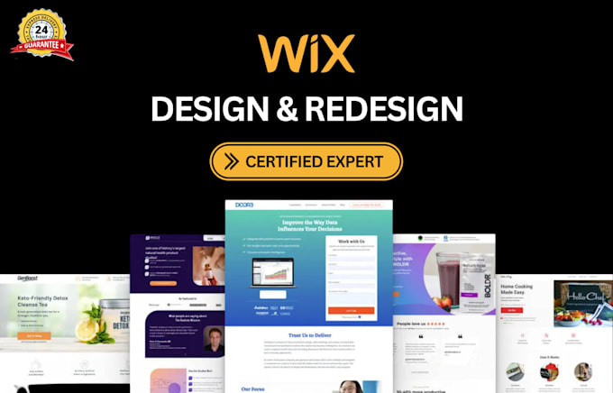 Design, redesign, develop your wix business, ecommerce website by Pro ...