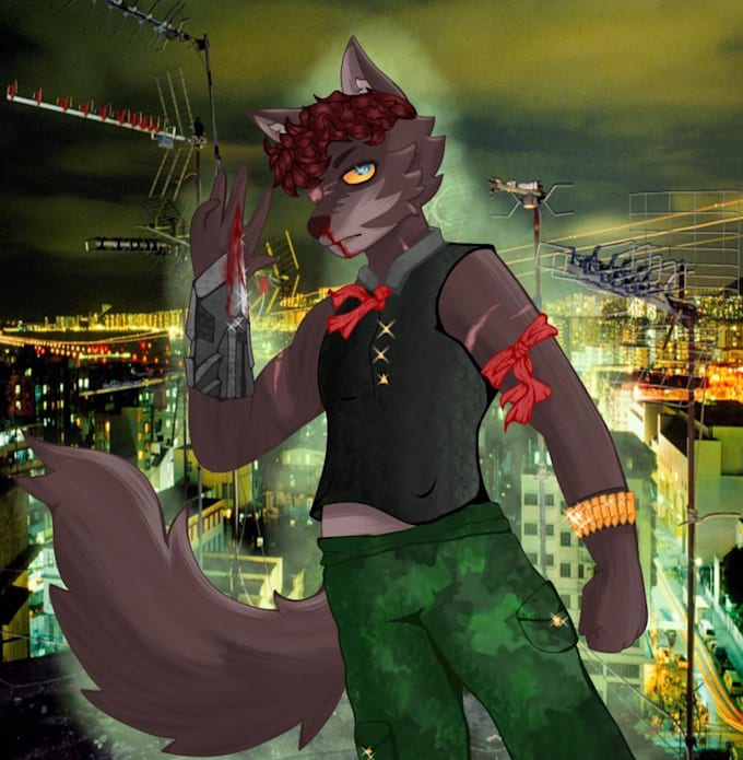 Create your ocs design in my personal art style by Honey_bea | Fiverr