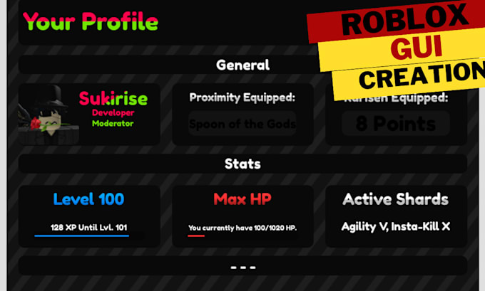 Do professional roblox gui, customized and engaging guis, by Blox ...