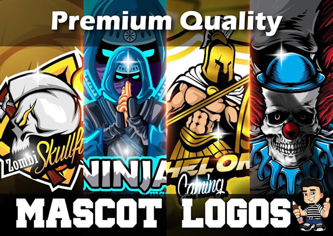 Design an attractive cartoon logo design within 24 hours by ...