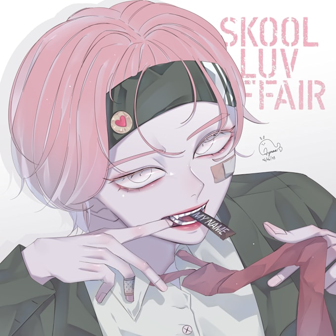 Draw korean style anime by Ayaaa_borakore | Fiverr