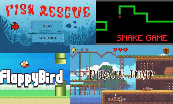 Develop a complete 2d game for you in unity with source code by ...