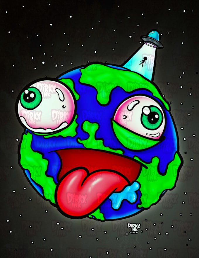 Draw you a design based off your idea by Dirkxink | Fiverr