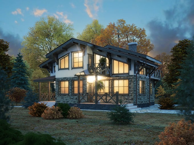 3d visualization of your homes by Dima_omelchuk | Fiverr