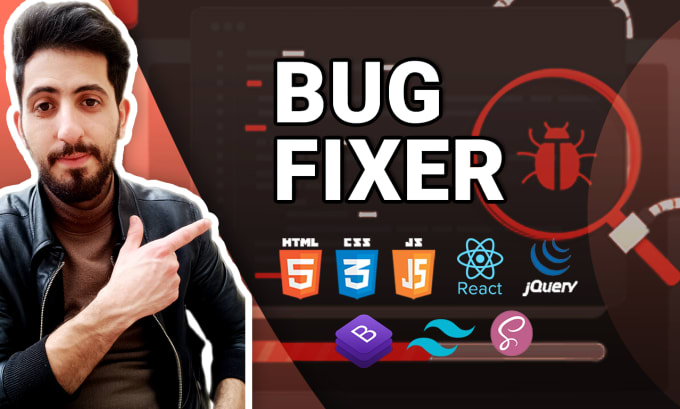 Fix Bug Of Html Css Javascript React Bootstrap Tailwindcss By Parvincoder Fiverr