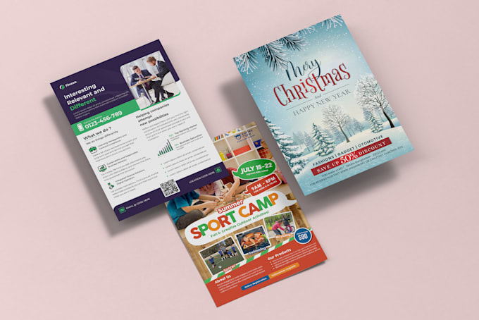 Design professional flyer design services by Star_pixle | Fiverr
