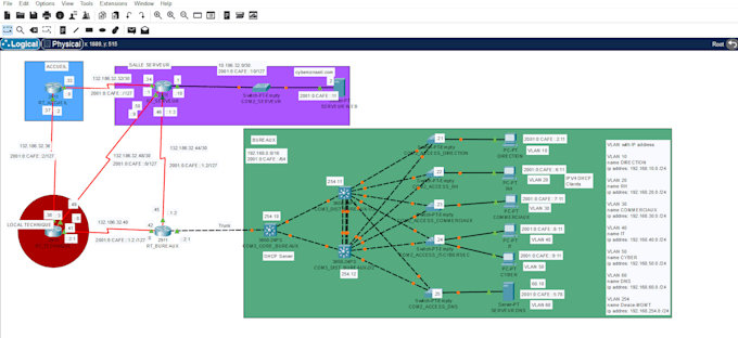 Do cisco packet tracer labs and gns3 complex networking task and ...