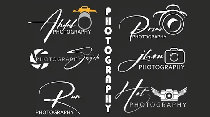 Make a photography logo watermark or signature design by Gladys_galvan | Fiverr