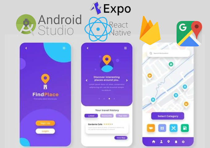 Develop An Android App Using React Native Expo Sql Firebase By 6424