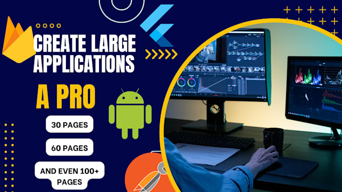 Create large android applications in flutter by Sayaneeshashank | Fiverr