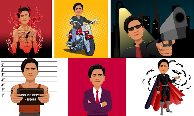 Make funny profile pictures of you by Thesemiperfect | Fiverr