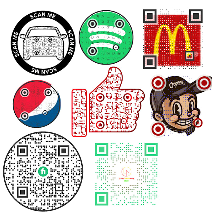 Make custom unique modern qr code for your business by Sanakiran801 ...