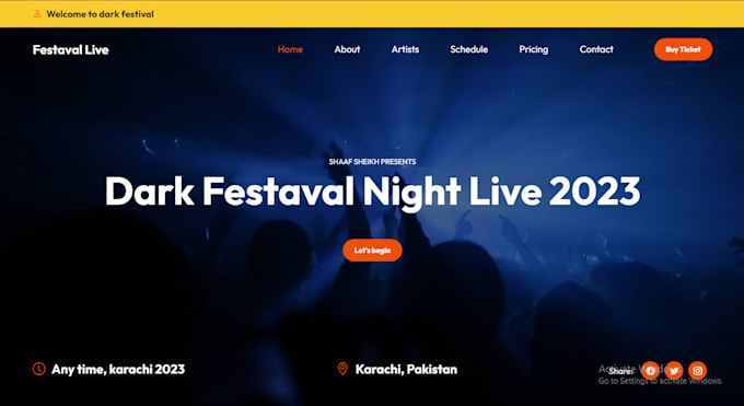 Do web designing using html and css by Shaafsheikh | Fiverr