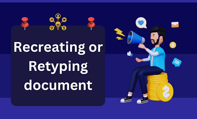 Recreate or retype the scanned document by Ushnamaryam17 | Fiverr