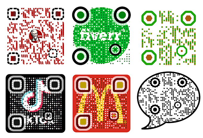 Create a professional qr code with or without the logo by Mahameh0 | Fiverr