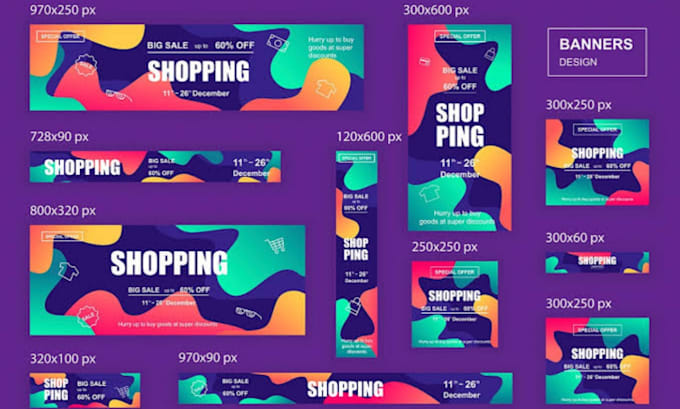 Design gif animated banner and animated gif ads by Alamprince | Fiverr