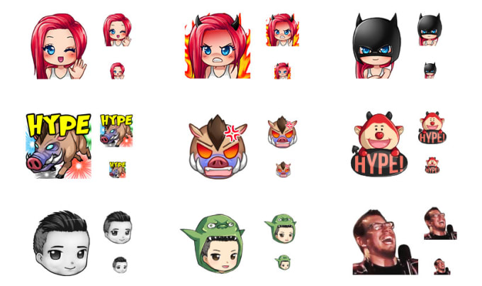 Create Custom Twitch Emotes Discord Emoji And Sub Badges By Coder