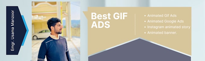 Design animated gif ads by Usamamanzoor516 | Fiverr