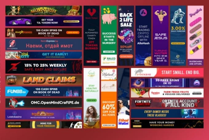 Do design engaging gif animation video ads to capture attention by ...