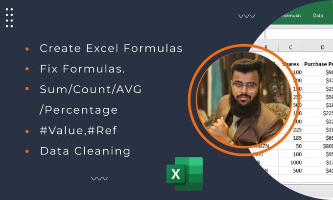 Create, solve and fix any formulas, error of ms excel, google ... Create, solve and fix any formulas, error of ms excel, google ...