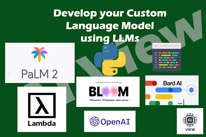 Develop your ai custom language model using llms by Aiview | Fiverr