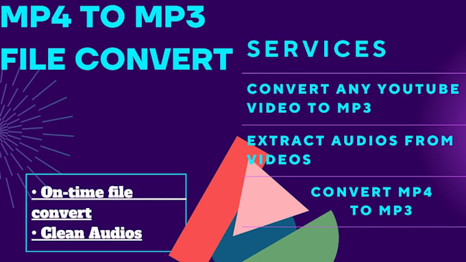Convertir mp4 en mp3, youtube en mp3, mp3 en mp4