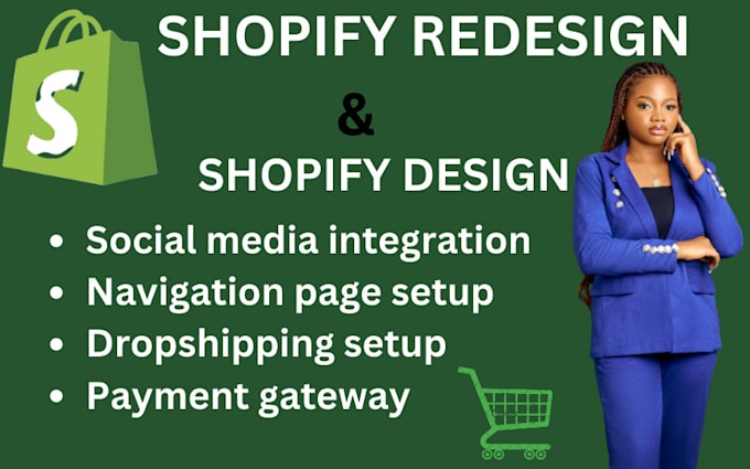 Shopify website redesign shopify store design shopify website design by ...