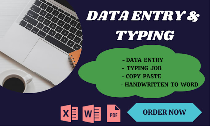 Do any kind of typing projects and data entry services by Rahalbandara ...