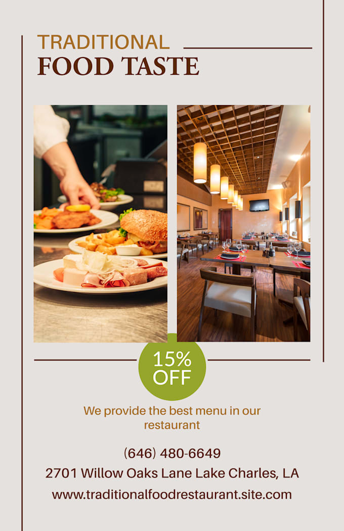 Design postcard, leaflet, flyer, handout in canva by Farrakhbashir | Fiverr