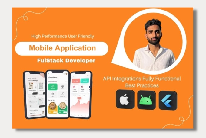Do Mobile App Development In Flutter For Ios And Android By Azman Services Fiverr