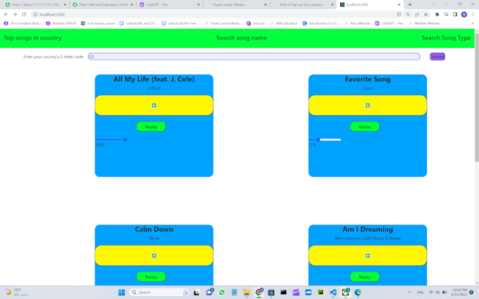 Create a react website by Dany11111111111 | Fiverr