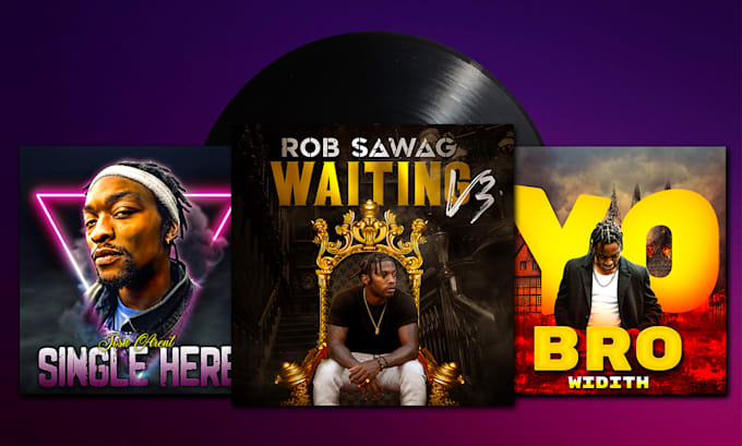 Design stunning mixtape, single or album cover art by Bhagisart | Fiverr