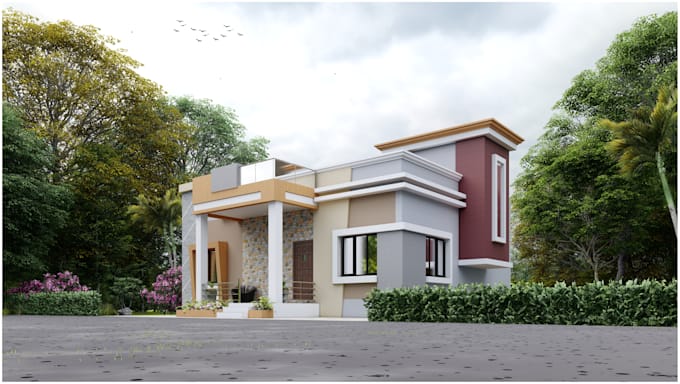 Make plan,rcc design ,3d design of your dream house by Ghanshyammal689 ...