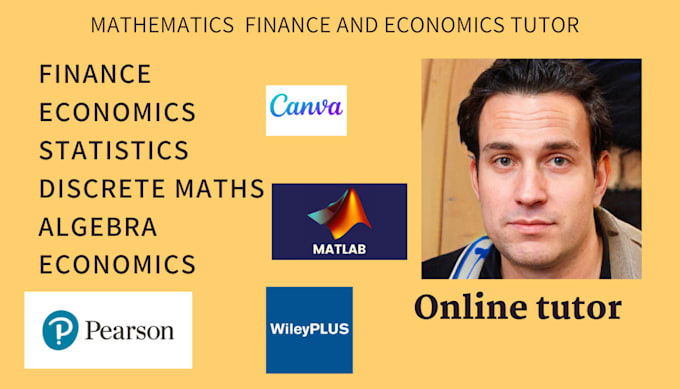 Help you in mathematics, statistic, economics accounting problems by ...