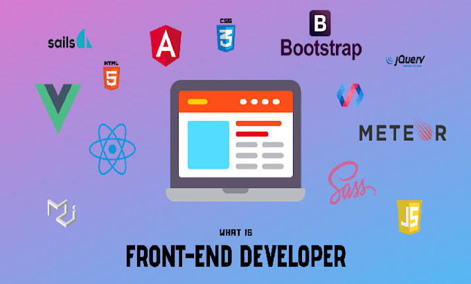 Do frontend development using latest technology like react js and saas ...